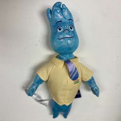 Disney Store Elemental Wade Ripple Inspector Plush Iridescent Blue ...