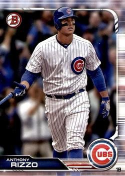 Anthony Rizzo 2019 Bowman 18 Chicago Cubs Baseball Card | eBay