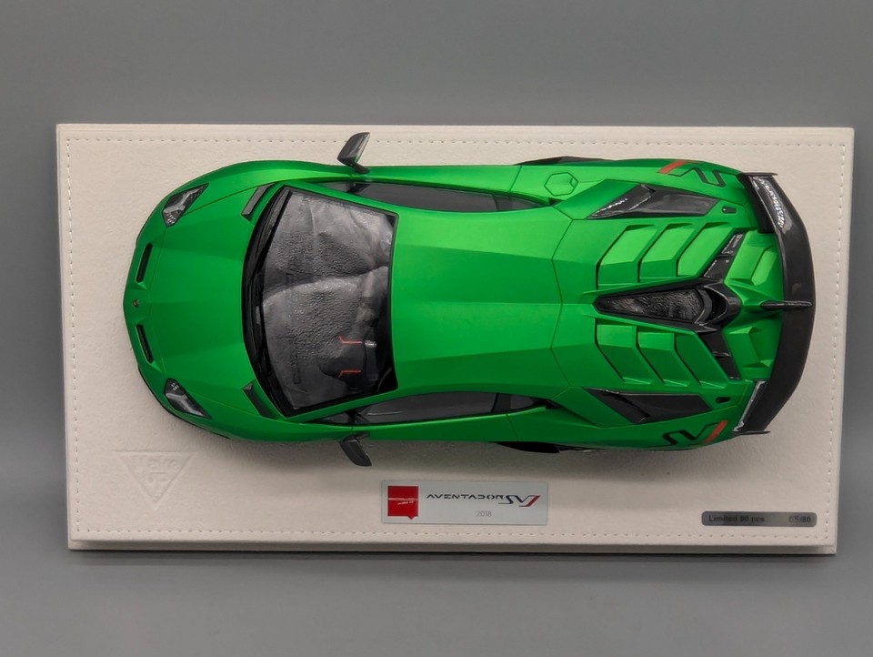 Eidolon Make Up 1:18 Lamborghini Aventador SVJ 2018 Matt Grün Ltd 65/80 ...