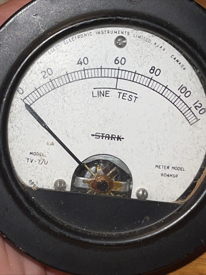 Tube Tester Meter For TV-7 /u Original Untested | eBay