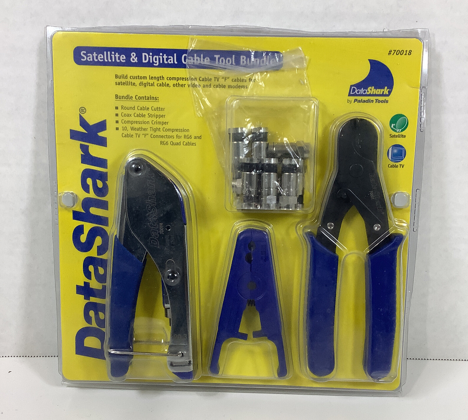 Datashark 70018 Weatherproof Compression Tool Bundle | eBay