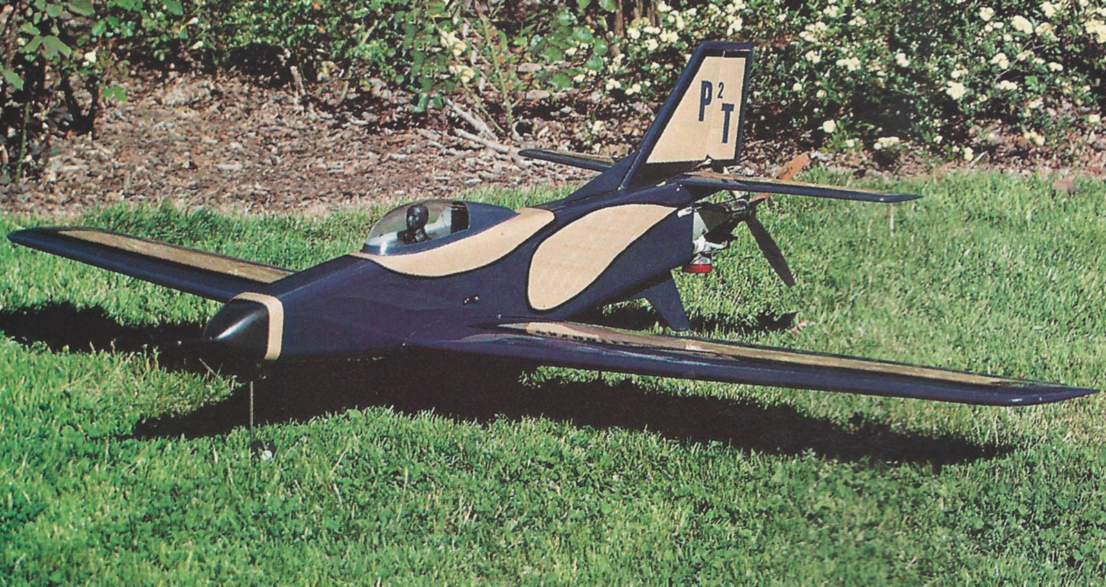 Push-To-Test Pusher Sport Jet Plane Plans,Templates and Instructions ...