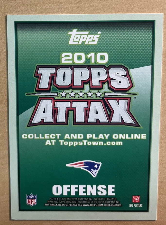 Tom Brady 2010 Topps Attax Football Card, NM | eBay