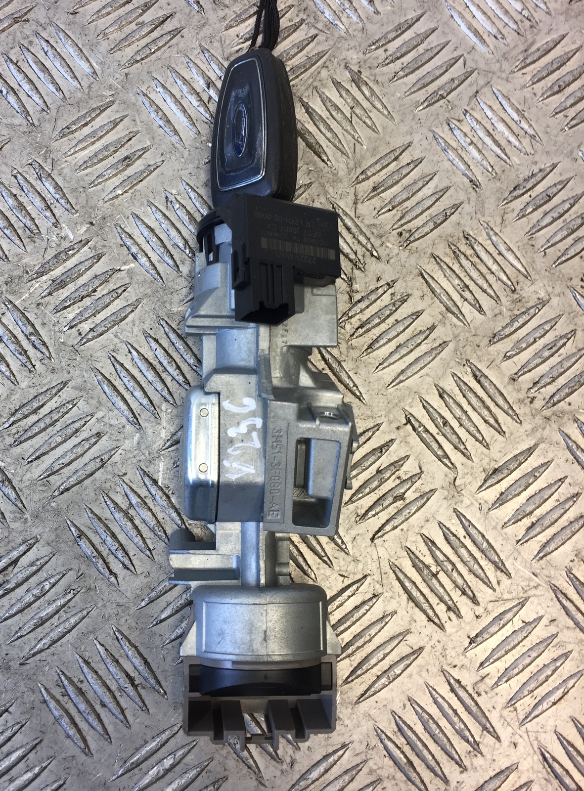 FORD FOCUS MK3/C-MAX ZETEC TURBO 2011-2015 IGNITION LOCK BARREL WITH ...