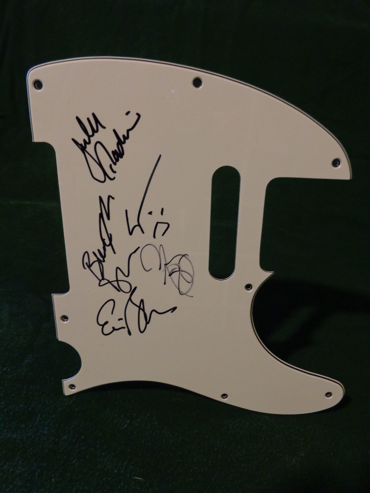 Blue Oyster Cult Group Signed Autographed Pickguard A | eBay