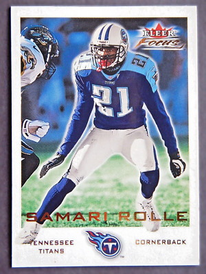 Samari Rolle #4 Fleer 2000 Football Card (Tennessee Titans) | eBay