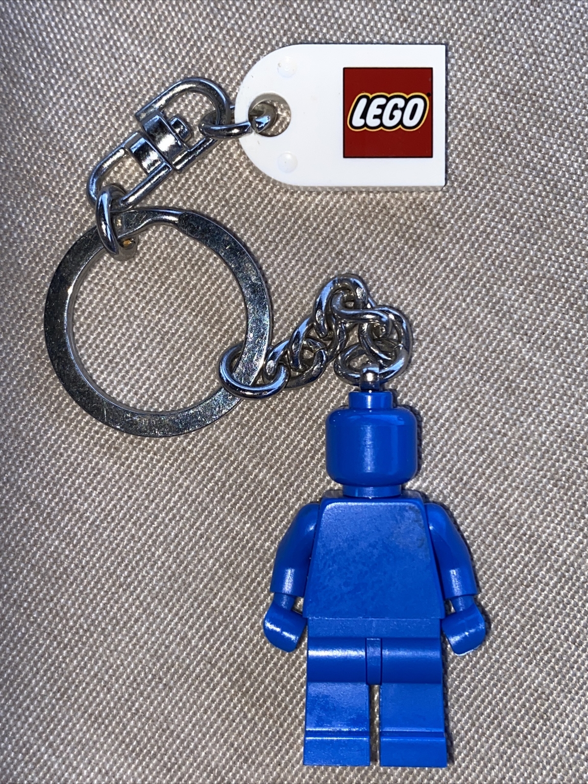 Lego 854090 Blue Minifigure Keychain VIP Exclusive | eBay