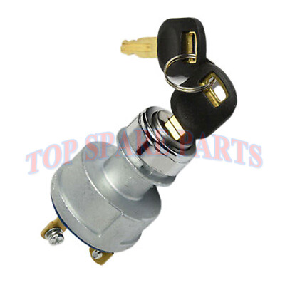9G7641 Ignition Start Starter Switch Keyswitch (2) keys for Cat 9G7641 ...