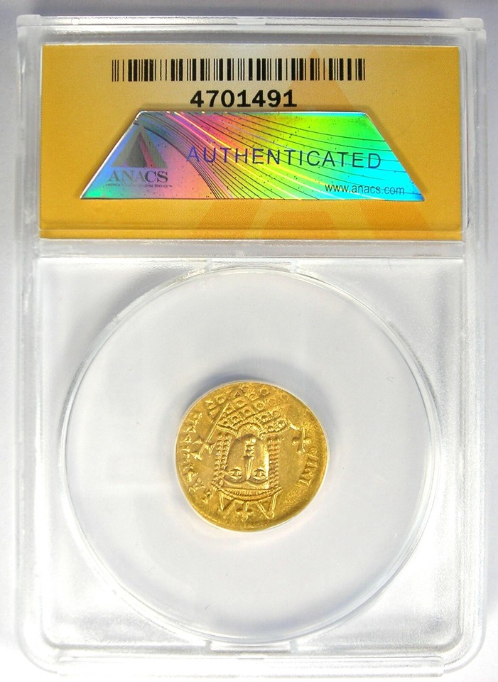 Irene Gold AV Solidus Coin 797-802 AD - Certified ANACS MS62 (Choice MS ...