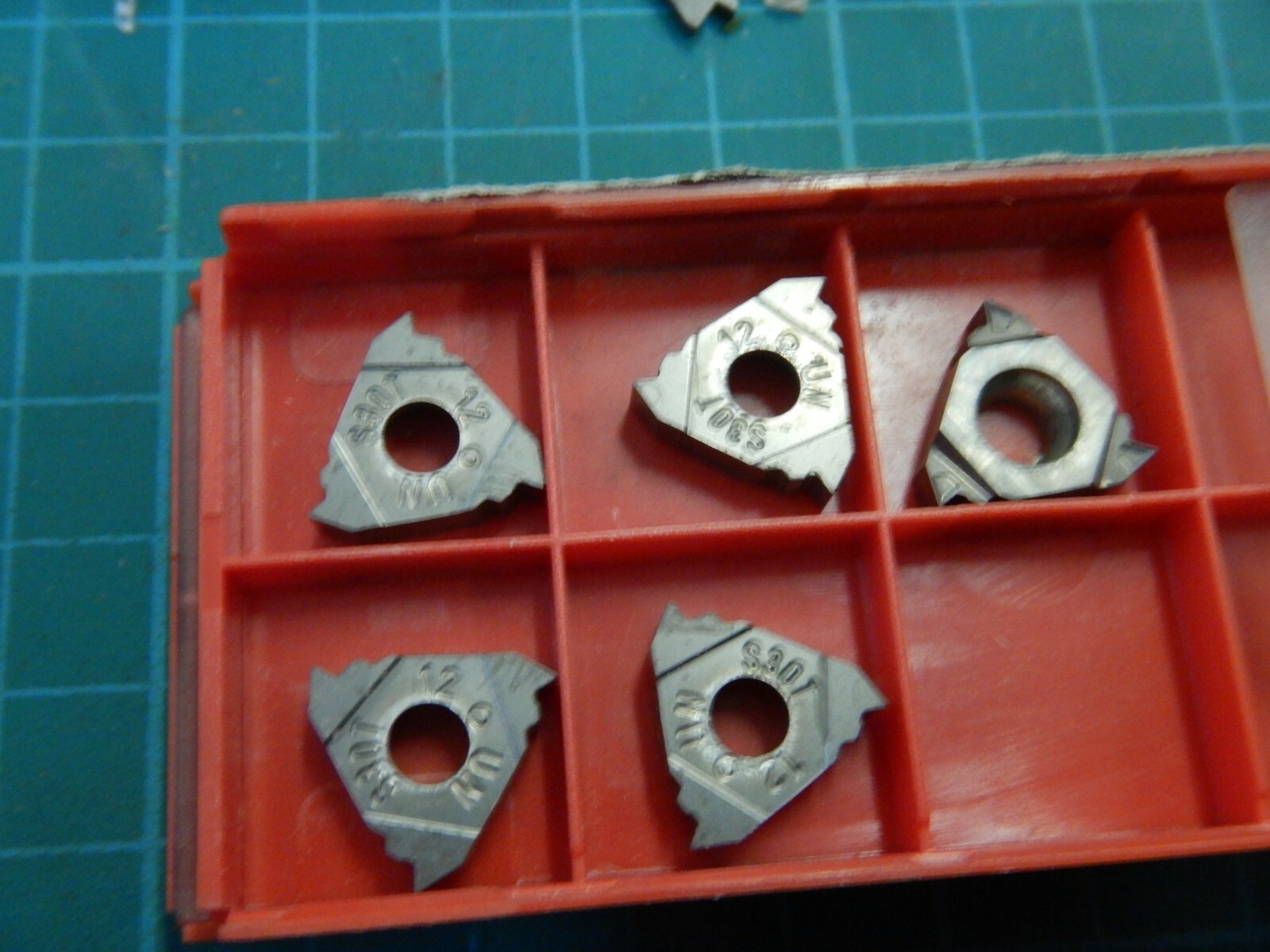 5 Sandvik R166.DL-16UN01-120 S30T P30 Carbide Threading Inserts | eBay