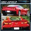 Fits 14-19 Chevy Corvette C7 2DR Trunk Spoiler Painted Color Torch Red ...