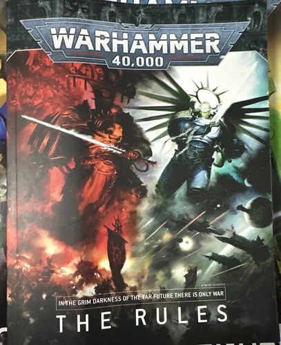 40K Core Rules 9th Edition MINI Command Manual Softcover in Good ...