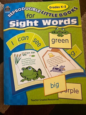 Reproducible Little Books for Sight Words by Patricia Tilton (2004 ...