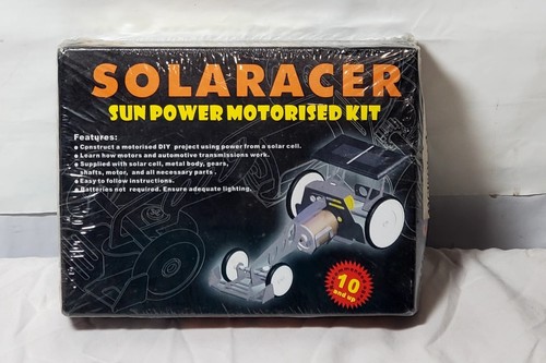 Solar Power Motorized Racer Vehicle Kit Kids Educational Science Toy 10 ...