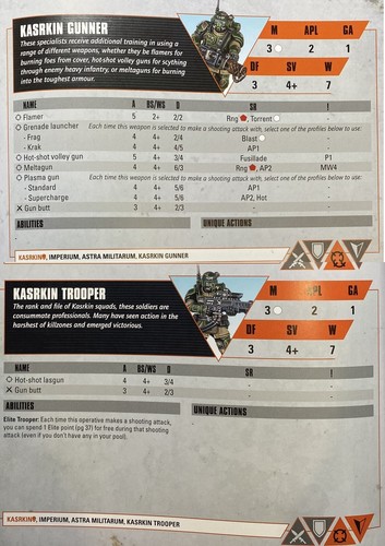 Kasrkin Gunner A Hot-shot Volley Gun Astra Militarum Shadowvaults 40k ...
