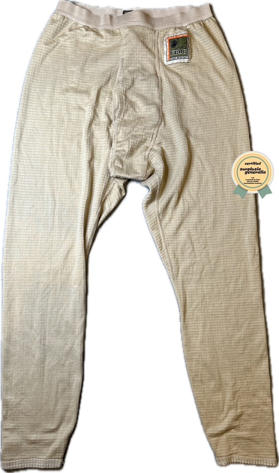 USMC Issue! FROG Waffle Bottoms! Flame Resistant Fleece Drawers! Small ...