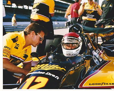 BOBBY RAHAL 1986 WINNER 1993 INDY 500 8 X 10 PHOTO MILLER GENUINE DRAFT ...