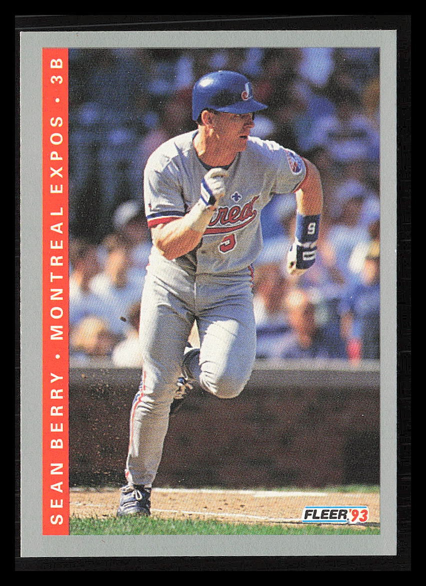 Sean Berry 1993 Fleer #458 Montreal Expos | eBay