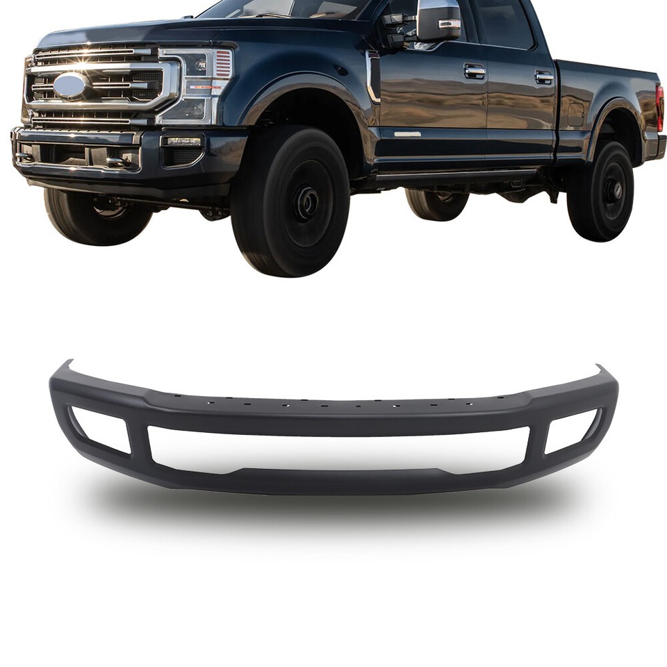 Fit For Ford F250 F350 2017-2019 Super Duty W/ Fog New Black Front ...
