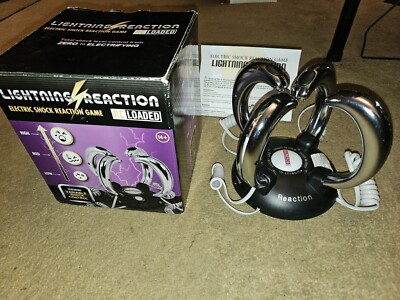 Lightning Reaction Reloaded Shocking Shock Party Game 2-4 Player ...