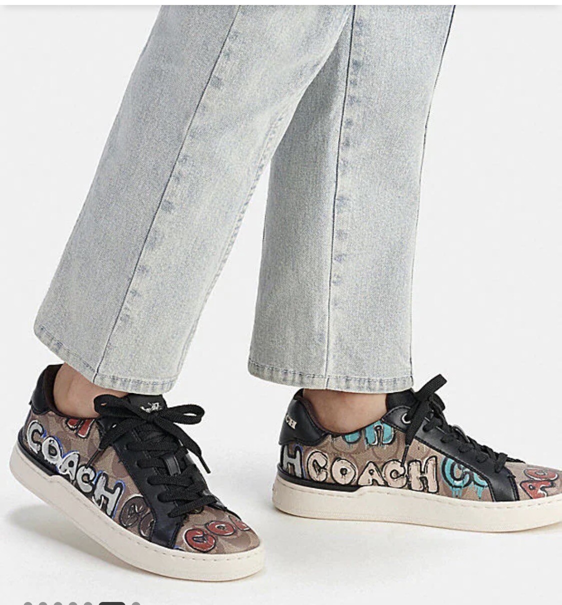Nwb Coach X Mint + Serf Women's Clip Low Top Sneaker CL947 8B | eBay