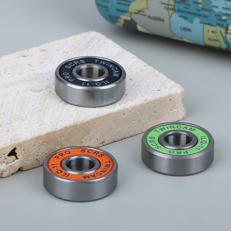 8Pcs 608 Bearing ILQ-11 Longboard Speed Inline Skate Wheel Bearing ...