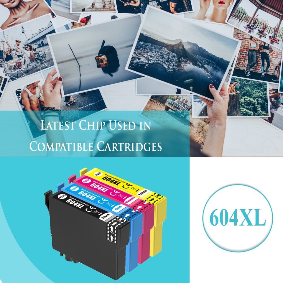 5 Ink Cartridge Fits For Epson XP 2200 XP 2205 XP 3200 XP 3205 XP 4200 ...