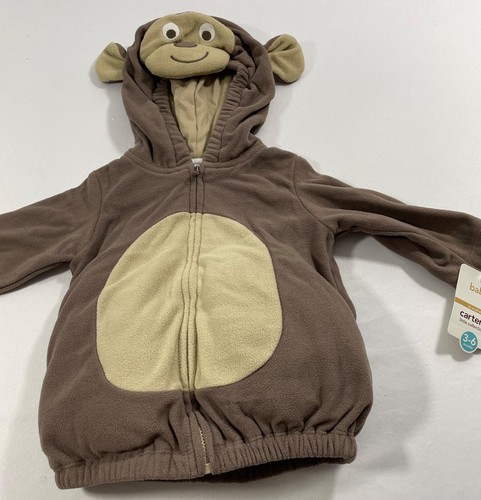 CARTER’S HALLOWEEN MONKEY COSTUME ONE-PIECE SIZE 3-6 MONTH | eBay