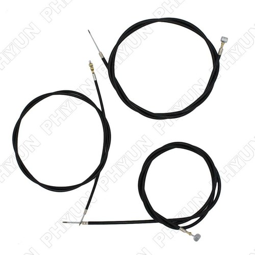 Motorcycle Cable Kit Clutch Cable + Brake Cable + Throttle Cable Kit ...