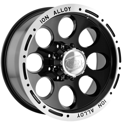 Ion 174 16x8 8x6.5" -5mm Gloss Black Wheel Rim 16" Inch | eBay