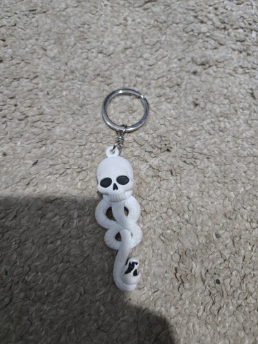 Harry Potter Dark Mark Skull Snake Key Chain 3 Inches | eBay