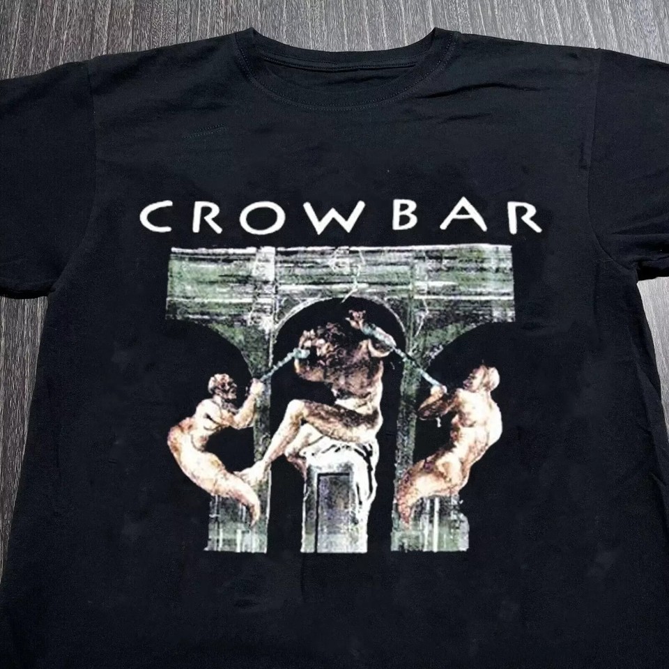 Rare Crowbar Band Cotton Gift For Fan Black S-2345XL Unisex T-shirt | eBay
