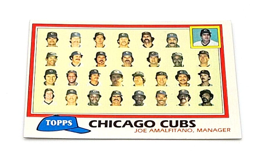 1981 Topps Baseball Chicago Cubs Team Checklist #676 | eBay