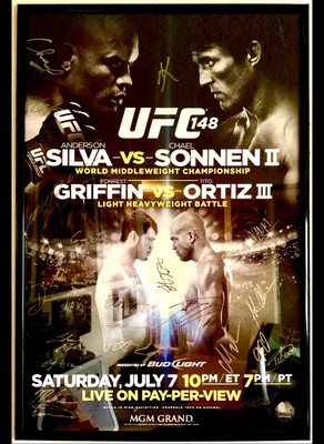 Ufc 148 Poster