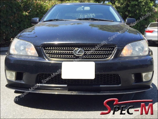 2001-2005 Lexus IS200 IS300 Carbon Fiber Front Bumper Bottom Universal ...