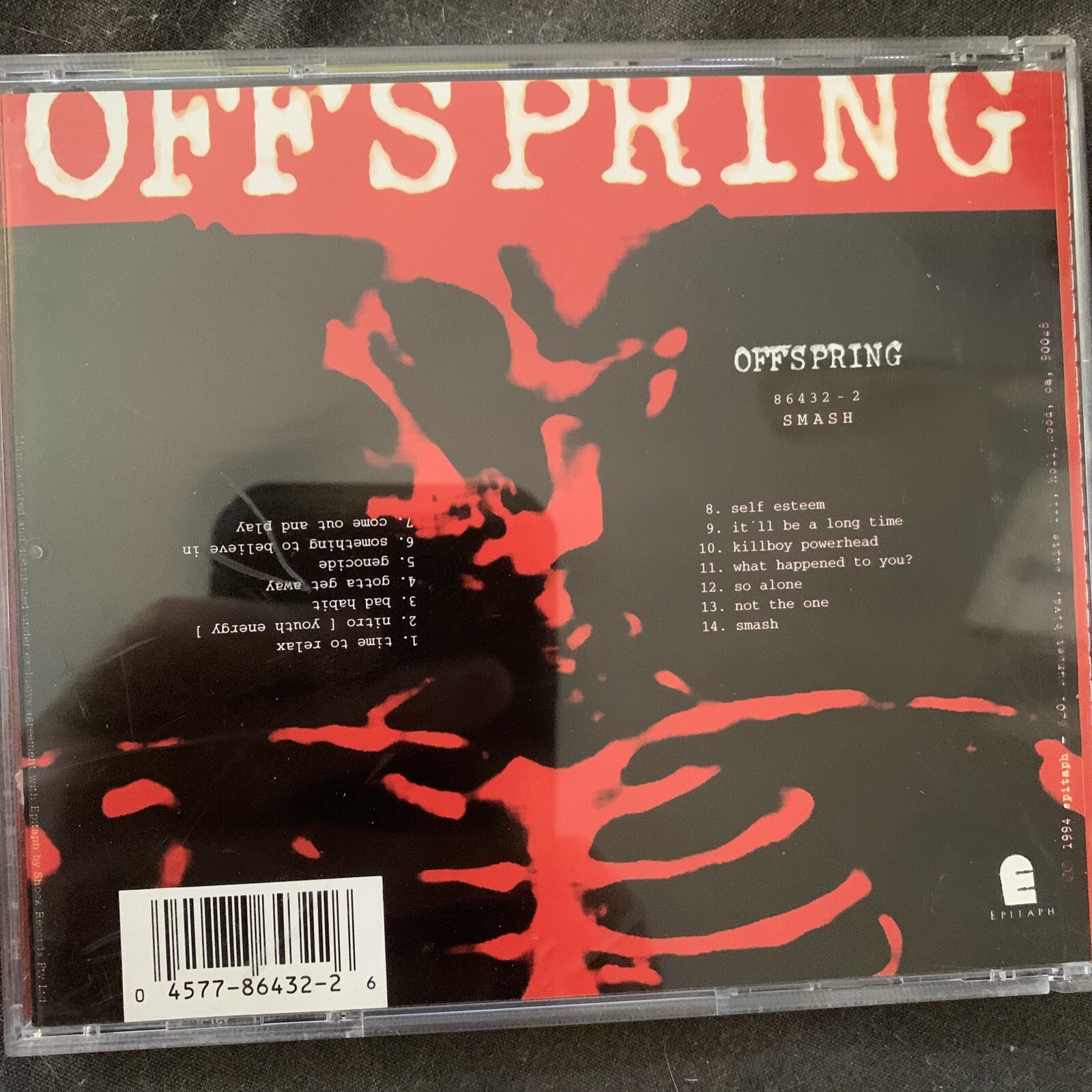 Smash by The Offspring (CD, 1994)(b40/10)free Postage 45778643226 | eBay
