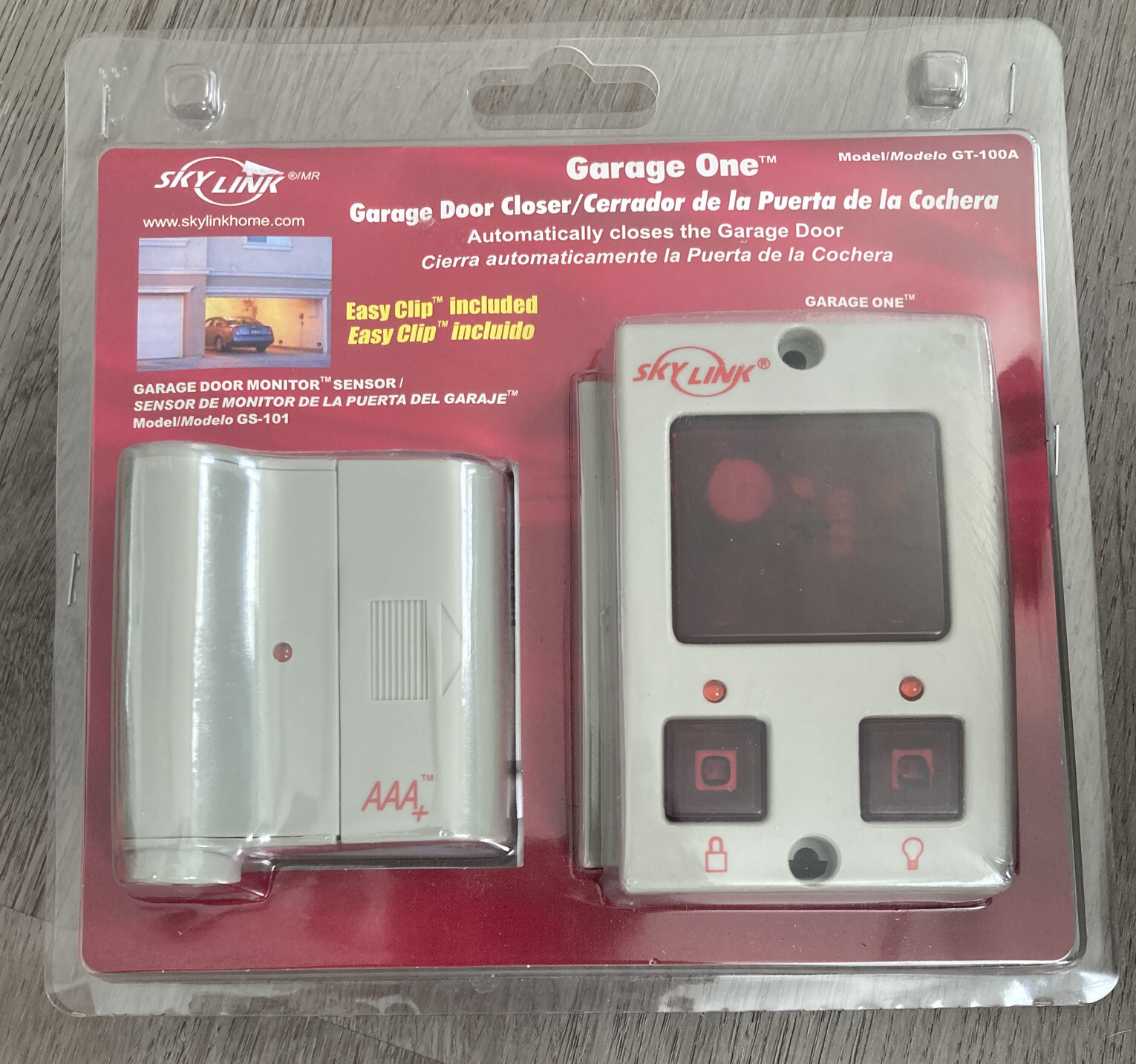 SkyLink+Garage+One+GC-433R+Door+Monitor+Sensor+GS-101+Garage+Door ...