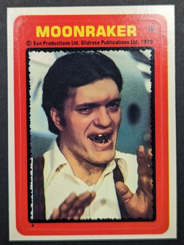 James Bond Moonraker 1979 Topps Sticker Card #10 (NM) | eBay
