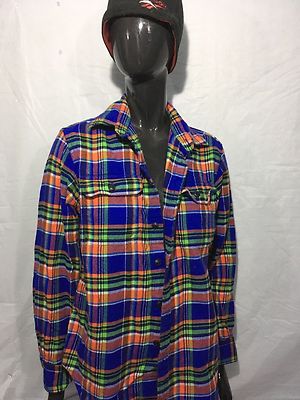 Medium Multi Color Button Up | eBay