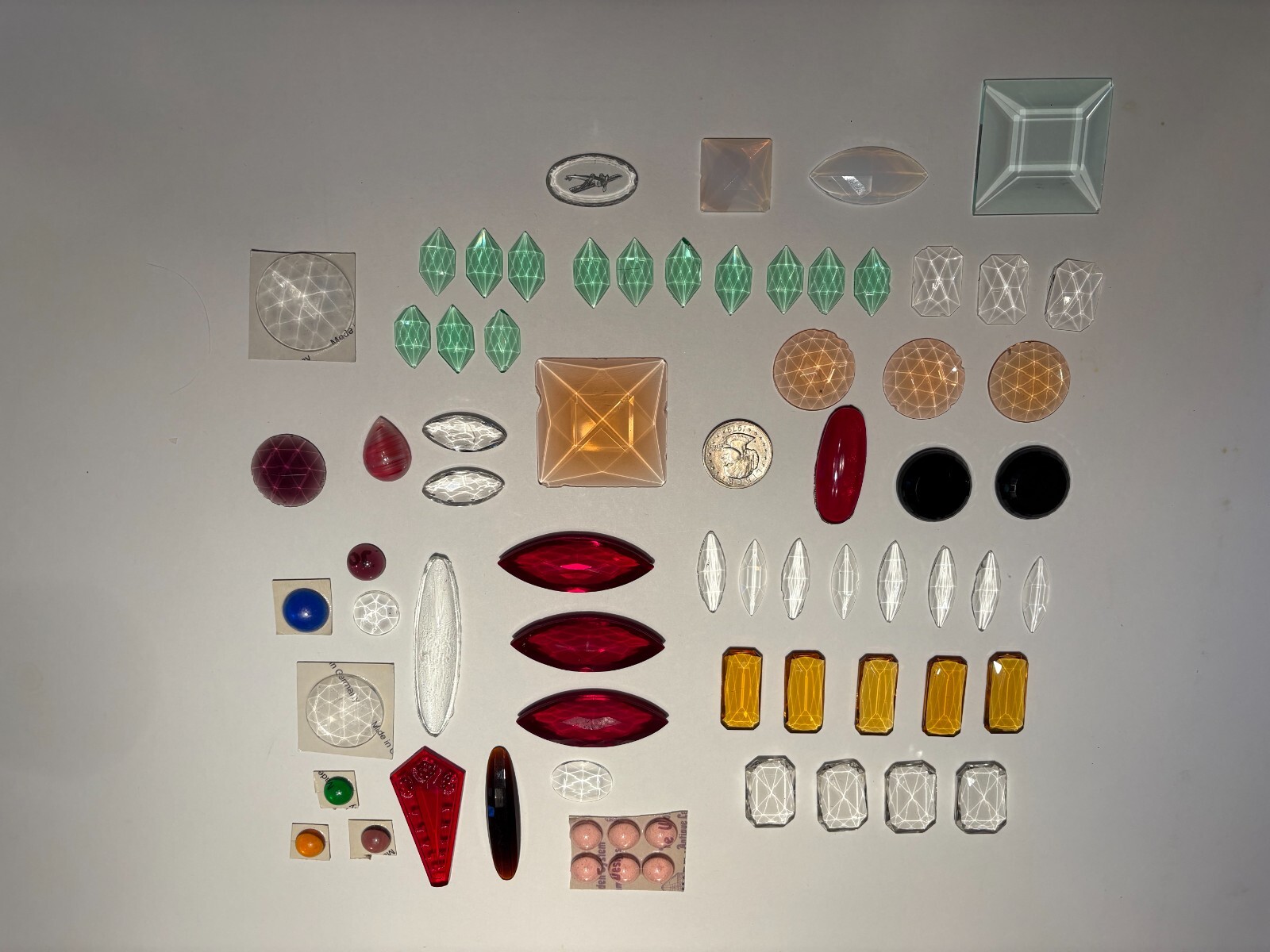 Antique Stained Glass Jewels | eBay