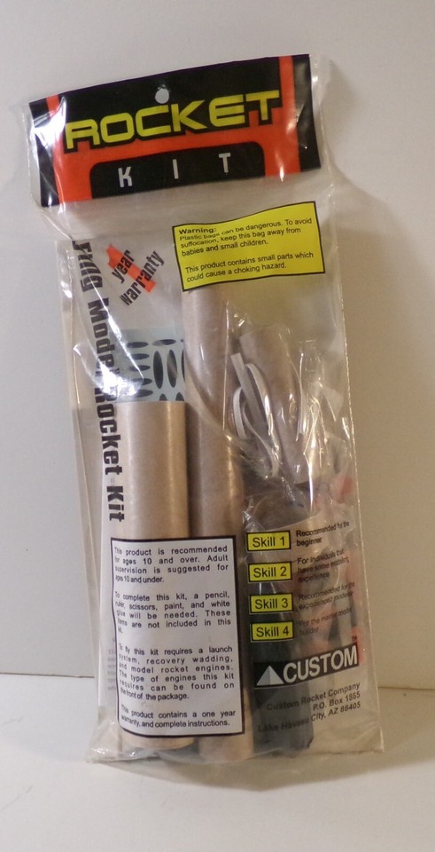 Custom ION PULSAR model rocket kit. 1/48 scale. Skill level 2 | eBay