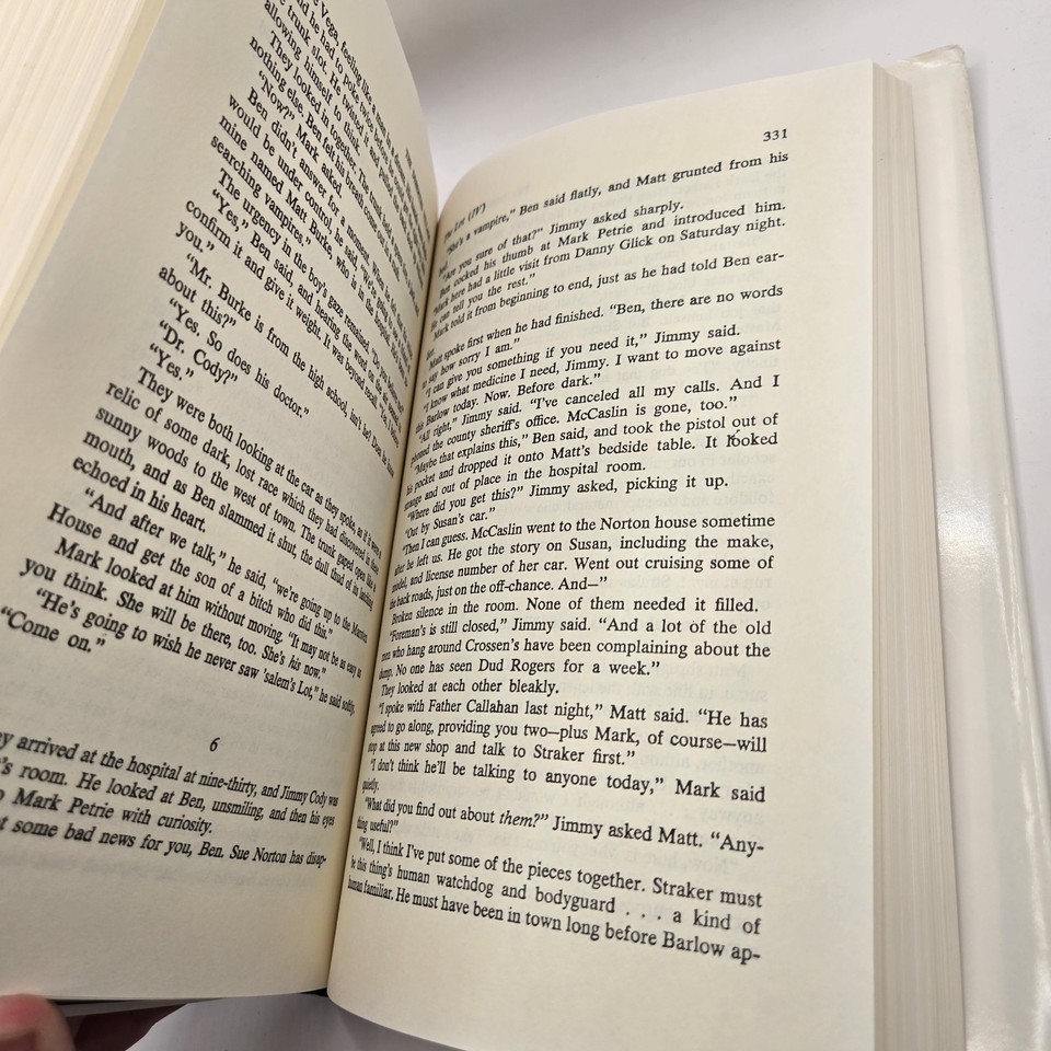1975 Salem's Lot Stephen King 1st Edition Hardcover Book | eBay