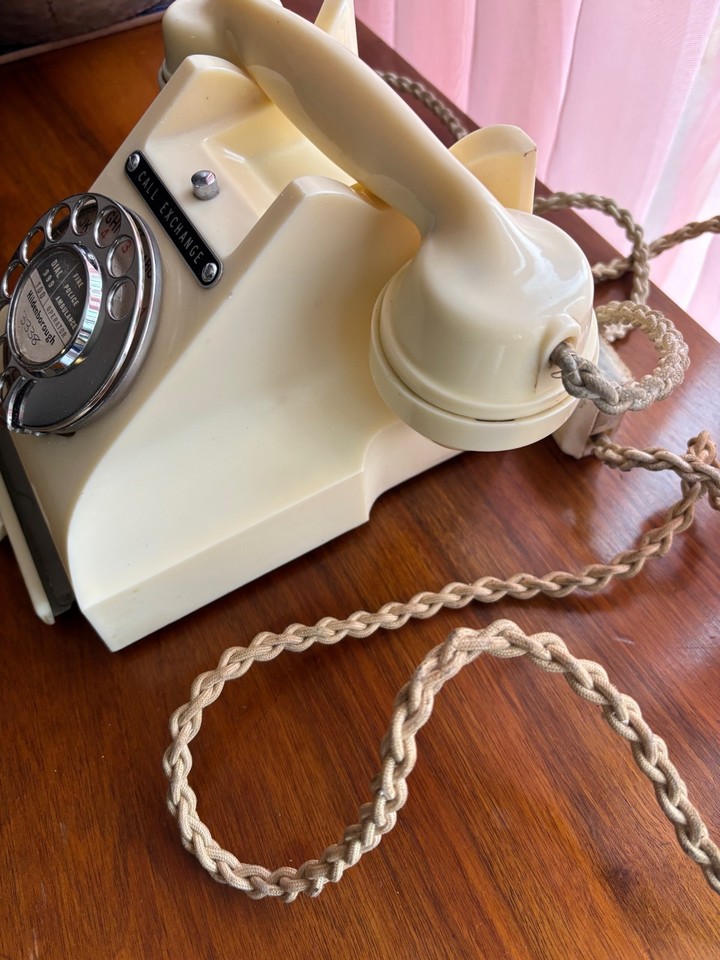 Vintage Ivory Call Exchange GPO 300 Series Bakelite Telephone 1940/50s Original | eBay UK