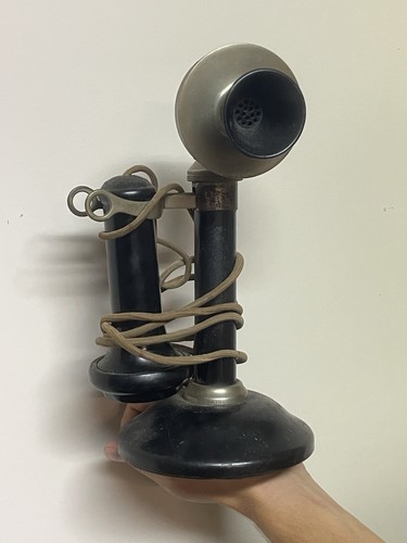 Antique Western Electric Candlestick Telephone old vintage | eBay