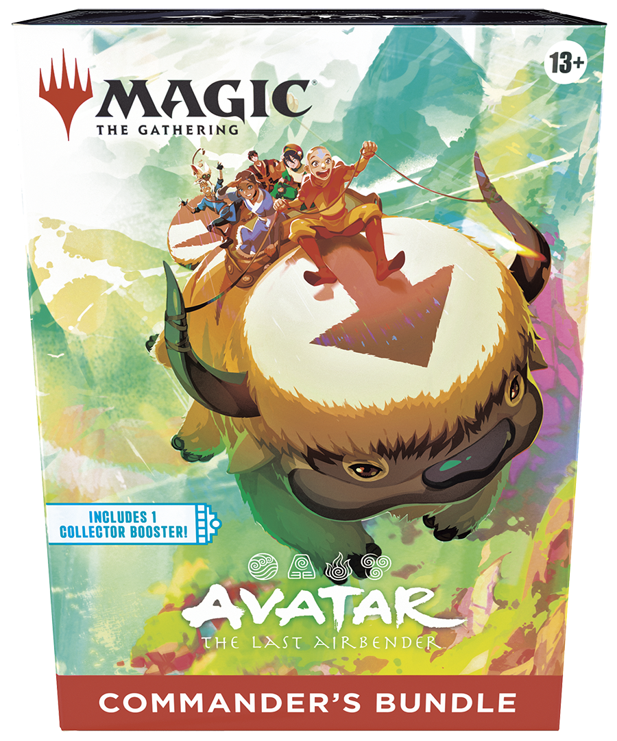 Magic The Gathering Avatar The Last Airbender Commander's Bundle ...