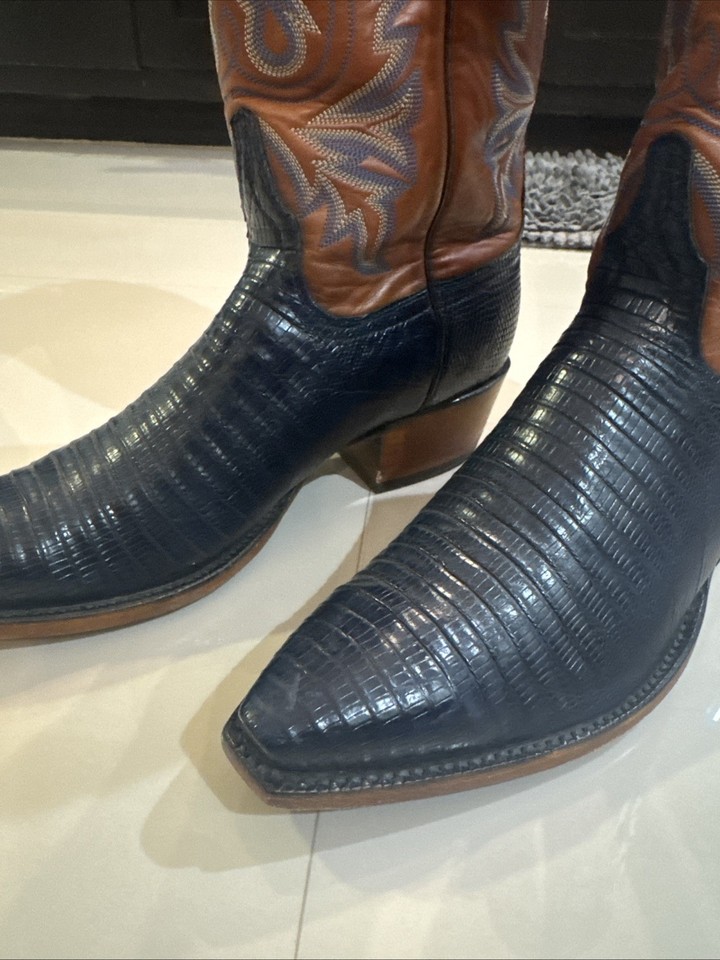 Lucchese Classics Men’s 10D Blue Lizard Boots LAST CHANCE, WILL TAKE ...