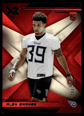 2019 Panini XR Red Alex Barnes Rookie 204/249 Tennessee Titans #161 | eBay