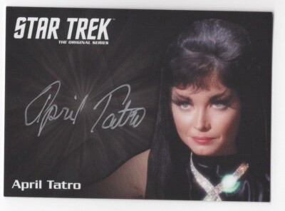 April Tatro as Isis STAR TREK TOS Archives & Inscriptions Autograph ...