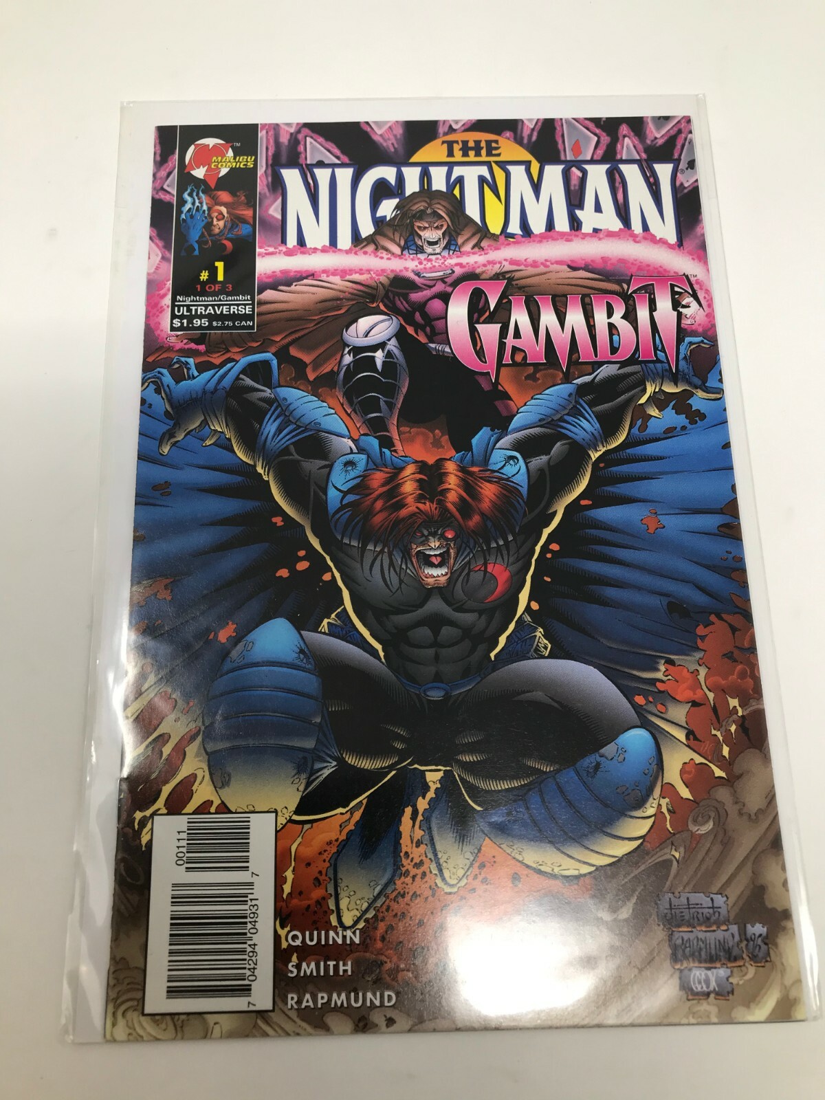The Nightman and Gambit Malibu Comics Ultraverse #1 1996 | eBay