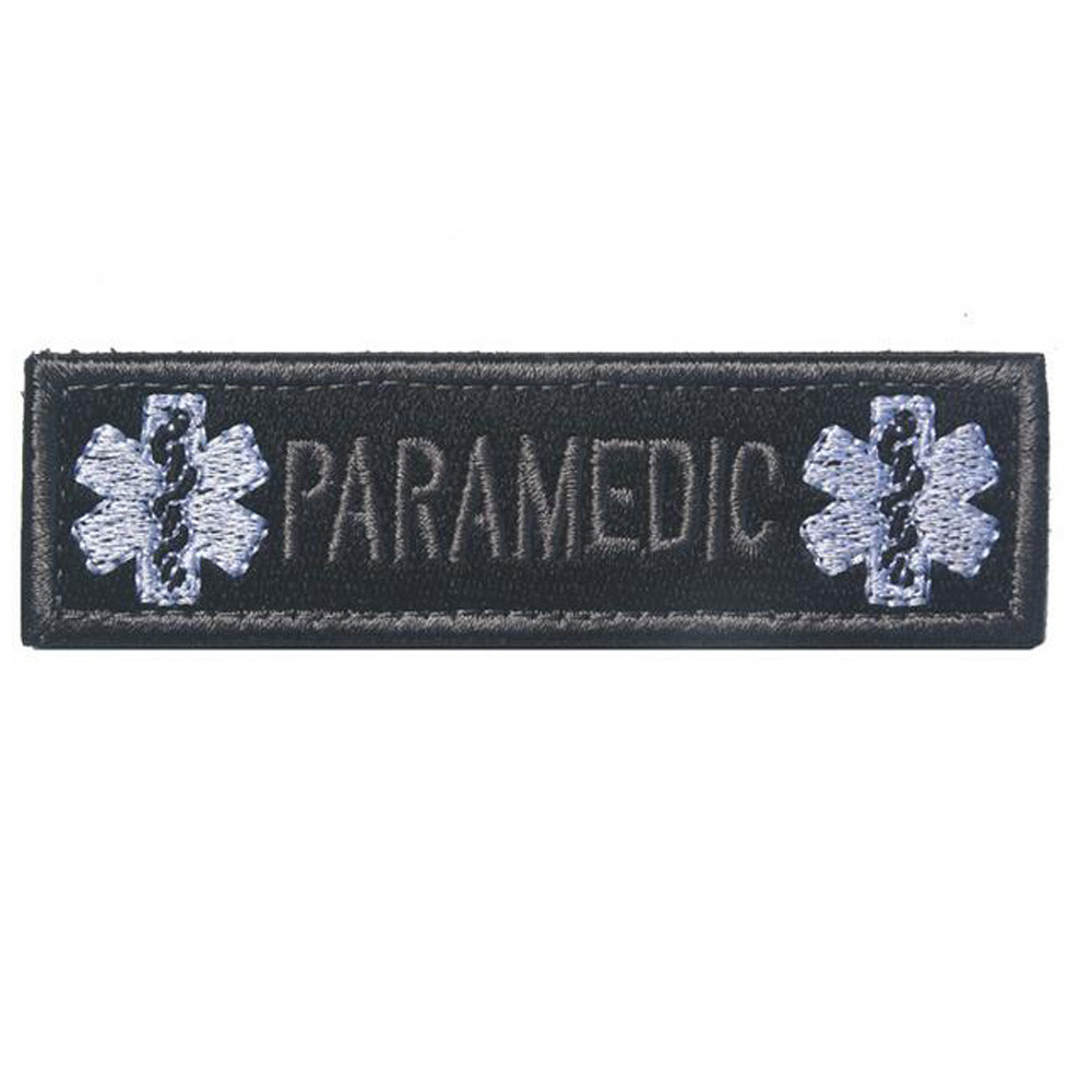 EMT Medic Paramedic Tab EMS Tactical MilitaryHook&Loop Patch Badge Acu ...